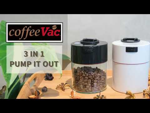 Vacuum Sealed Coffee Storage Container | Holds 16oz, 500g | Europe’s #1 ...
